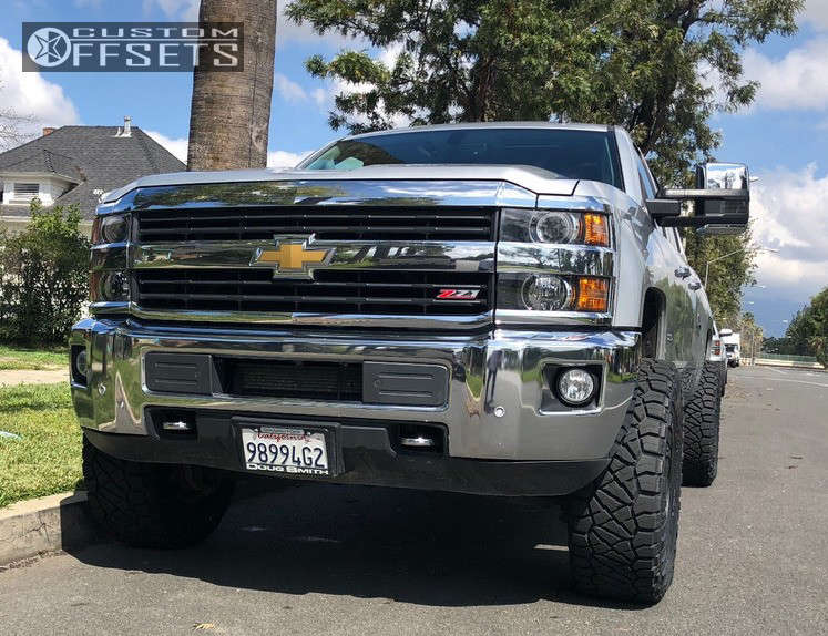 2015 Chevrolet Silverado 2500 HD with 17x8.5 0 Method Con6 and 35/12 ...