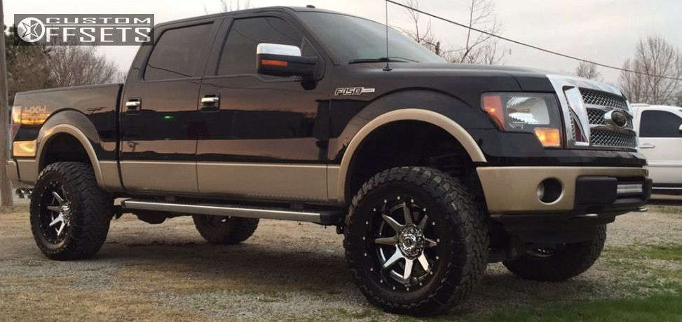 2011 Ford F-150 with 20x10 -19 Fuel Rampage and 35/12.5R20 Toyo Tires ...