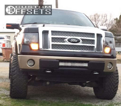 2011 Ford F-150 with 20x10 -19 Fuel Rampage and 35/12.5R20 Toyo Tires ...