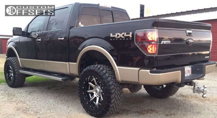 2011 Ford F-150 with 20x10 -19 Fuel Rampage and 35/12.5R20 Toyo Tires ...