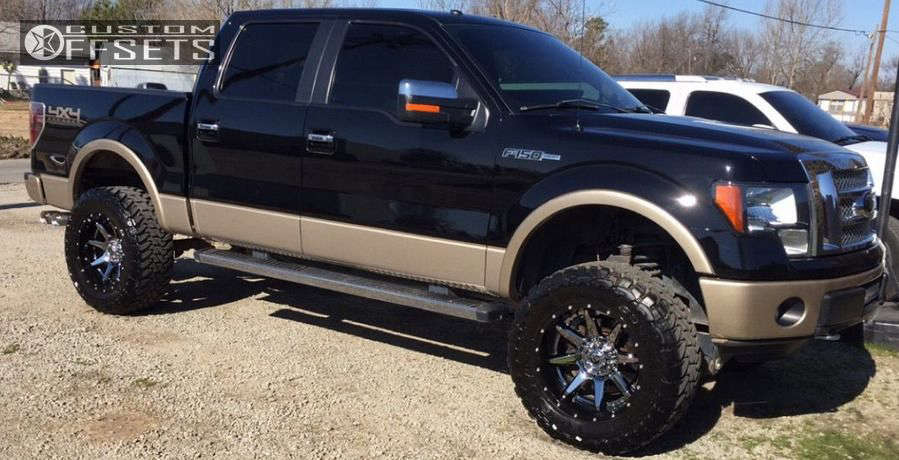 2011 Ford F-150 with 20x10 -19 Fuel Rampage and 35/12.5R20 Toyo Tires ...