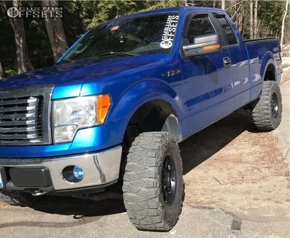 2010 Ford F-150 with 18x9 1 Fuel Hydro and 35/12.5R18 Nitto Mud ...