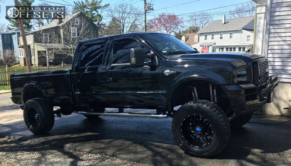 2007 Ford F-350 Super Duty with 20x12 -44 Havok H109 and 37/13.5R20 ...