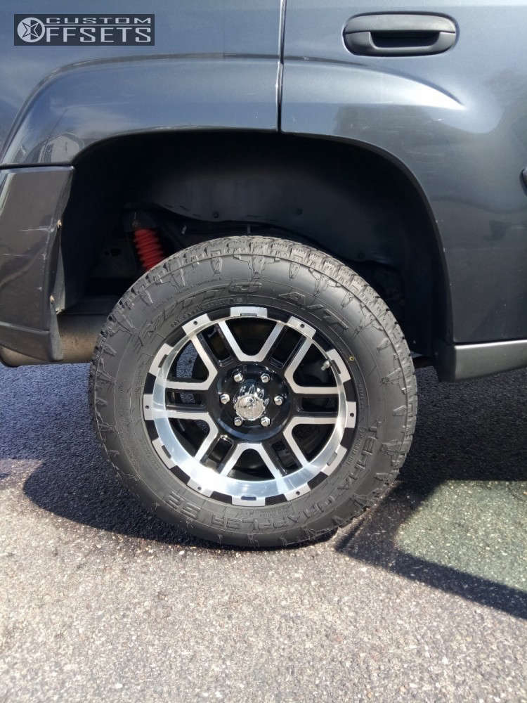 2007 Chevrolet Trailblazer with 17x8 10 Alloy Ion Style 179 and 245 ...