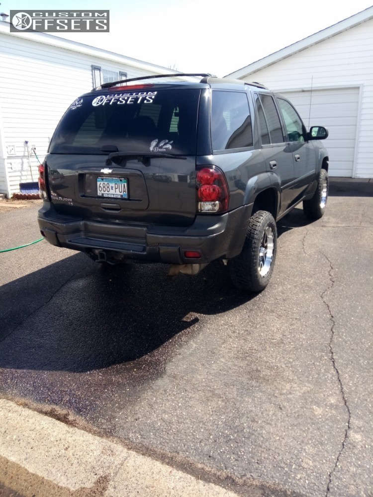 2007 Chevrolet Trailblazer with 17x8 10 Alloy Ion Style 179 and 245 ...