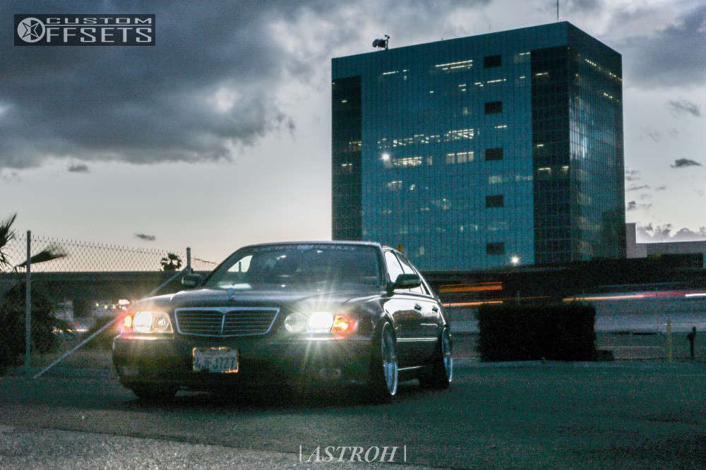 1999 INFINITI Q45 with 19x9 35 SSR Vienna Kreis and 215/35R19 Federal ...