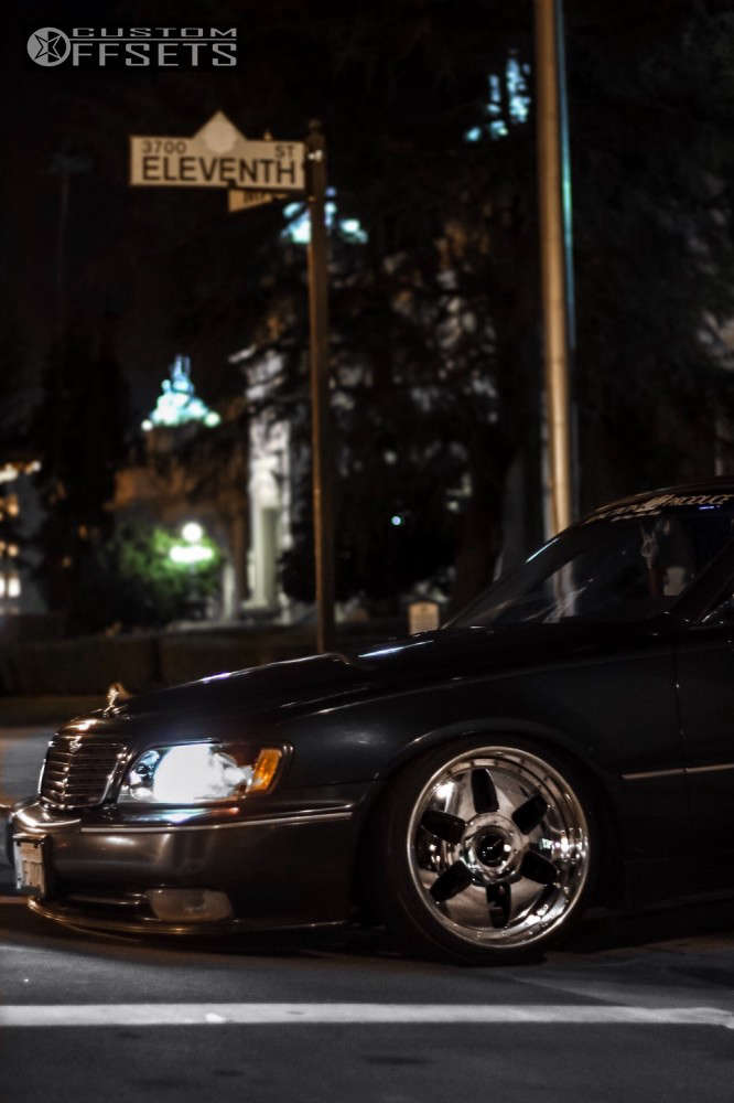 1999 INFINITI Q45 with 19x9 35 SSR Vienna Kreis and 215/35R19 Federal ...