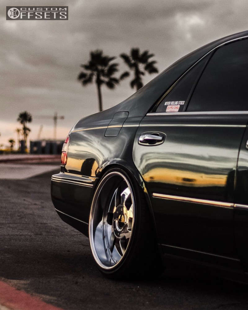 1999 INFINITI Q45 with 19x9 35 SSR Vienna Kreis and 215/35R19 Federal ...