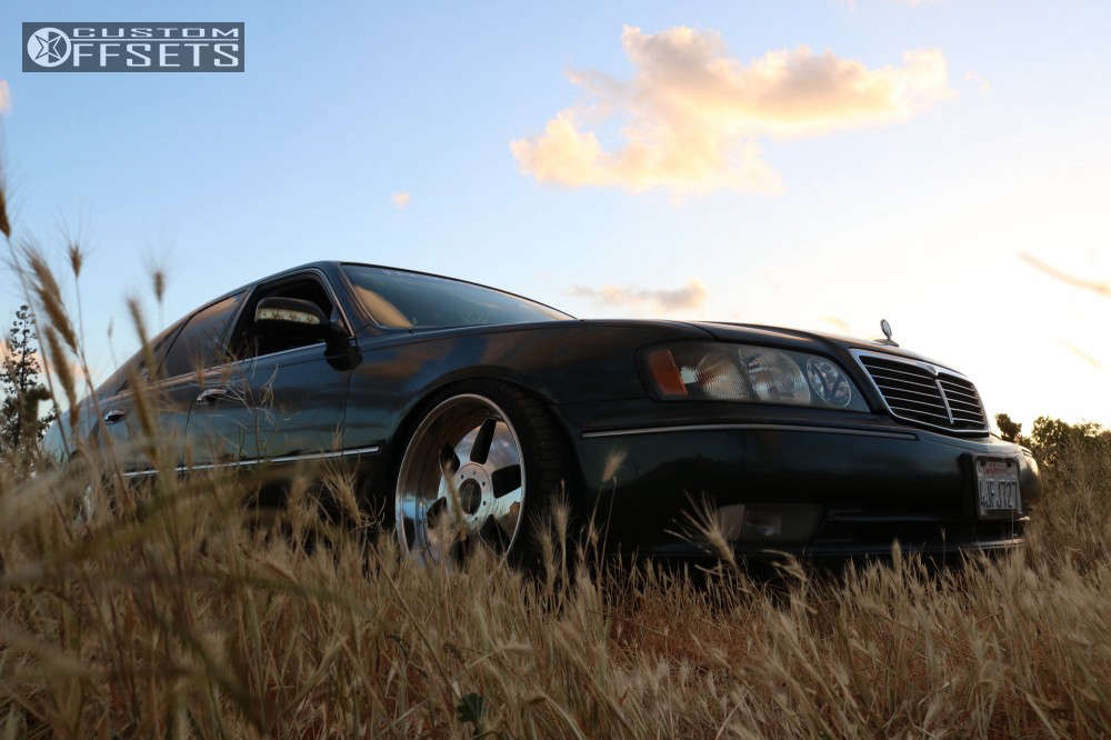 1999 INFINITI Q45 with 19x9 35 SSR Vienna Kreis and 215/35R19 Federal ...