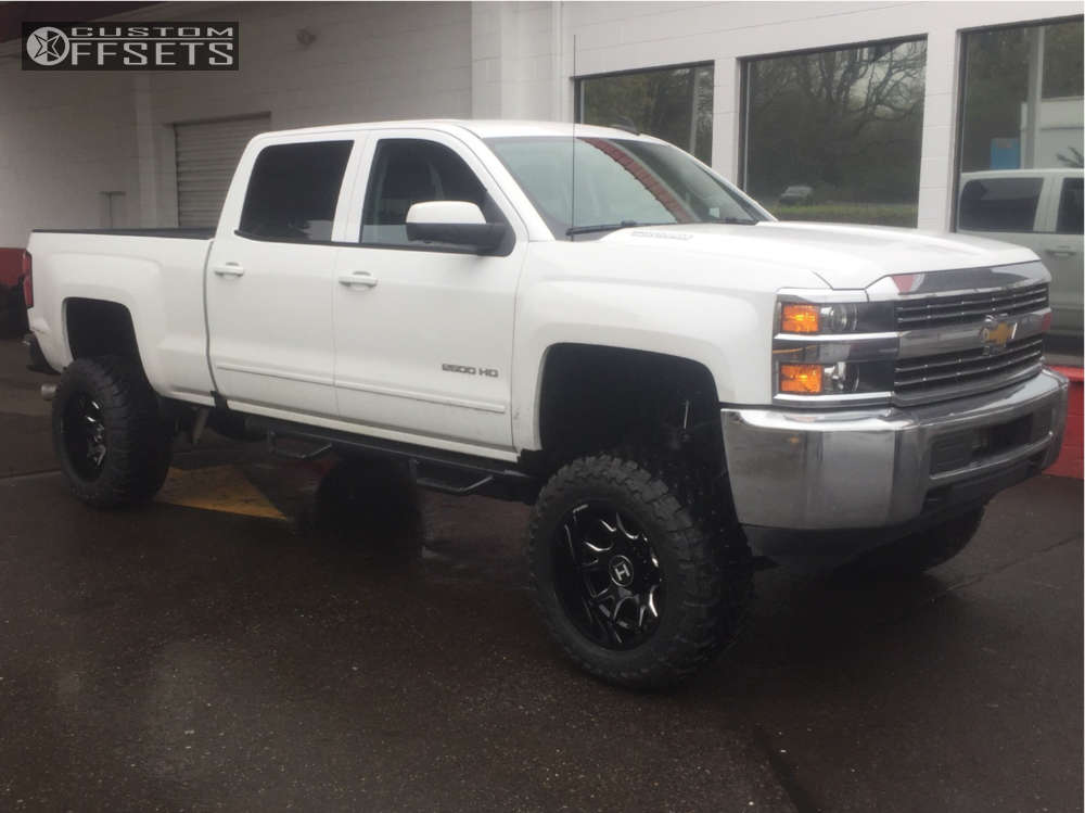 2016 Chevrolet Silverado 2500 HD with 20x12 -44 Hostile Rage and 35/13 ...