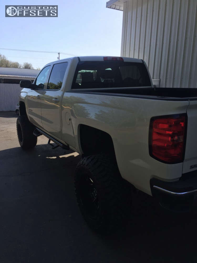 2016 Chevrolet Silverado 2500 HD with 20x12 -44 Hostile Rage and 35/13 ...