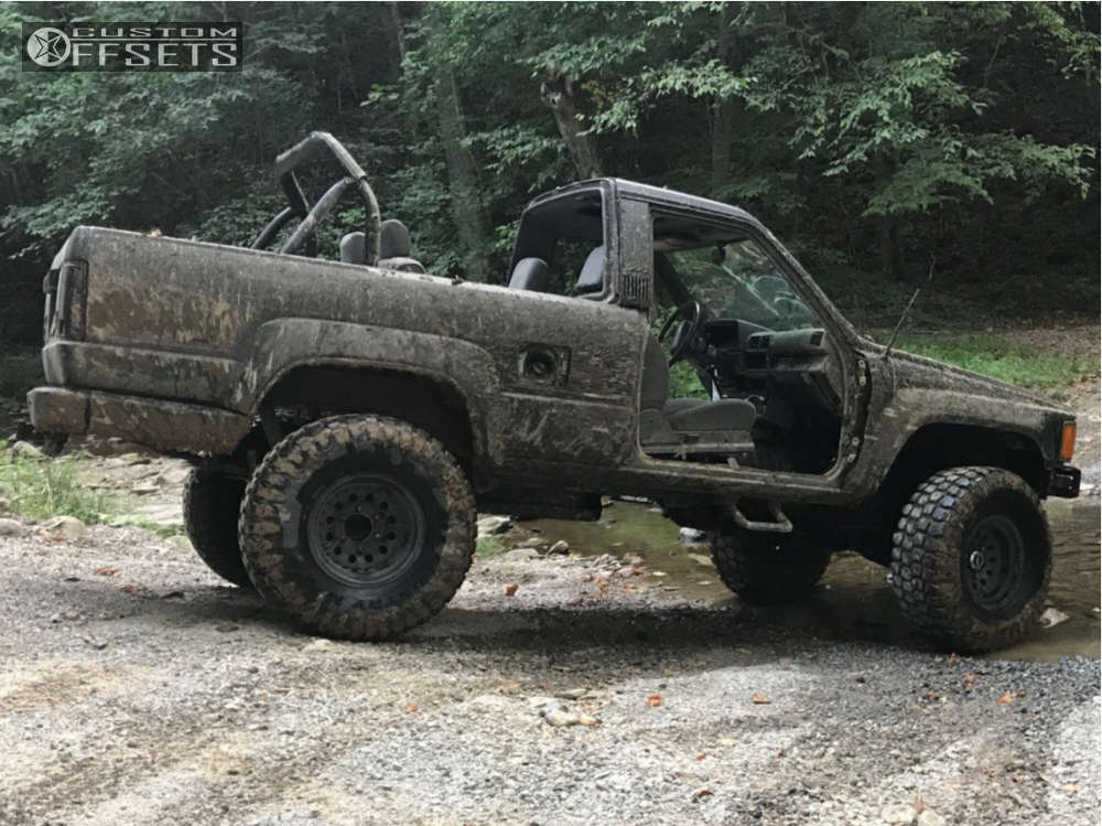 1988 Toyota 4Runner with 15x10 -38 Mickey Thompson Classic Lock and 33/ ...