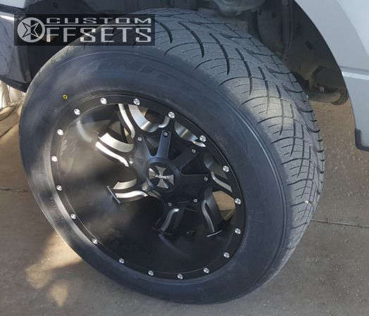 2008 Ford F-150 with 20x12 -44 Cali Offroad Twisted and 305/50R20 Nitto ...