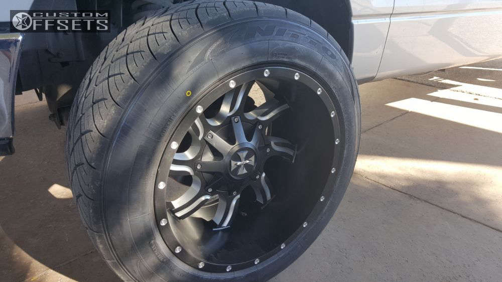 2008 Ford F-150 with 20x12 -44 Cali Offroad Twisted and 305/50R20 Nitto ...