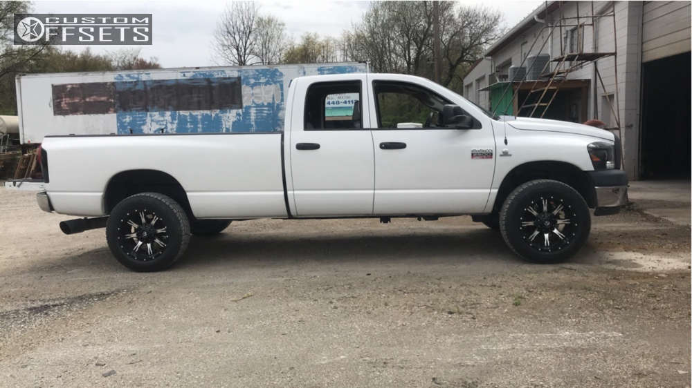 2007 Dodge Ram 2500 with 20x10 -12 Fuel Nutz and 275/60R20 Cooper ...
