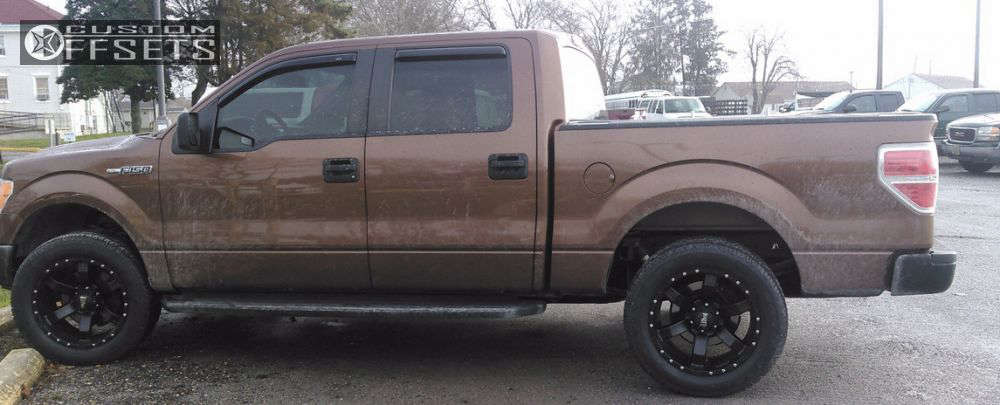 2012 Ford F-150 with 20x10 -24 Moto Metal Mo968 and 305/50R20 Goodyear ...