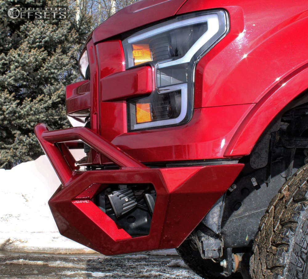 2015 Ford F-150 with 18x9 1 Fuel Lethal and 265/70R18 Cooper Discoverer ...