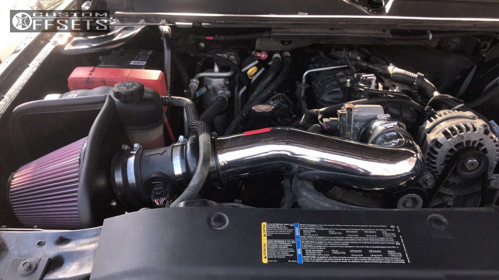 2007 Chevrolet Tahoe with 18x9 -12 Panther Offroad 580 and 275/65R18 ...