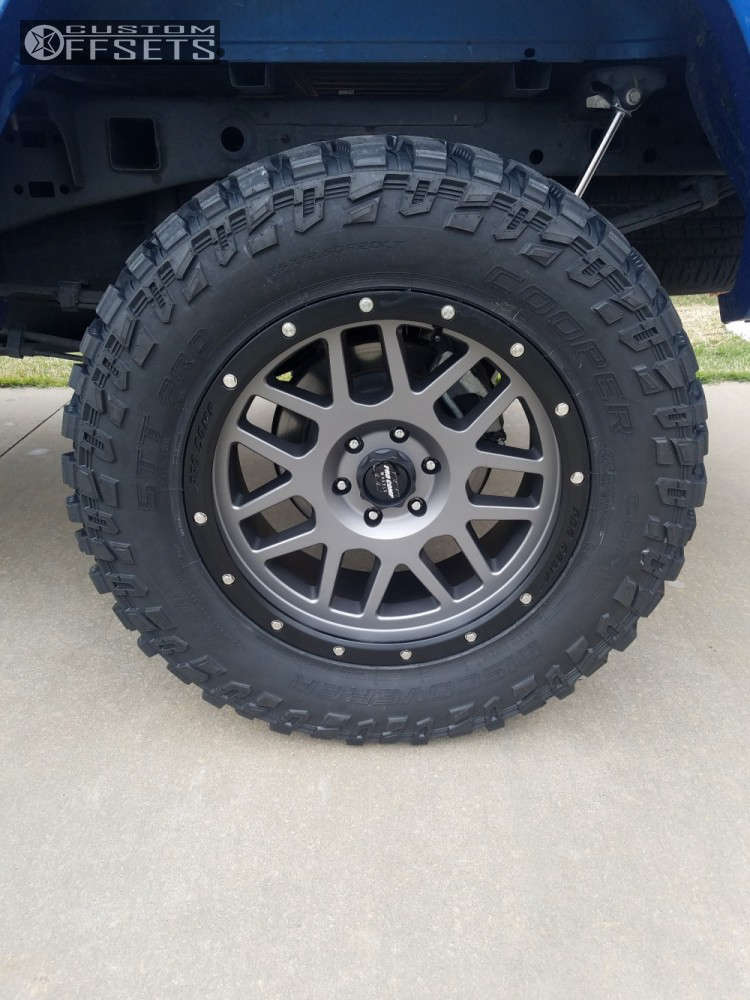 2017 Ford F-150 with 20x9 -12 Pro Comp Series 40 and 35/12.5R20 Cooper ...