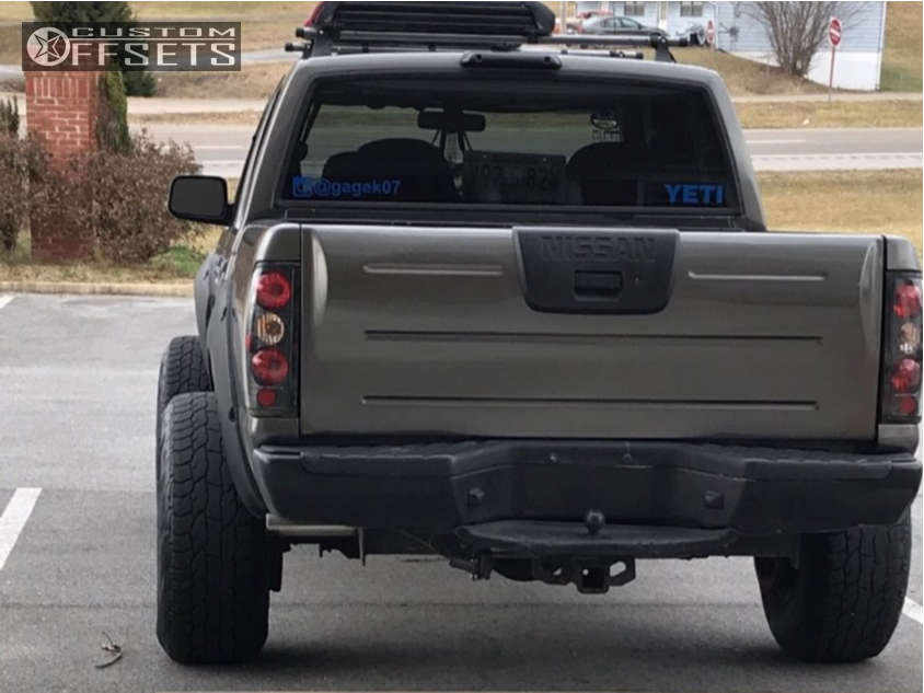 2001 Nissan Frontier with 15x10 -48 Mickey Thompson Deegan 38 Pro 4 and ...
