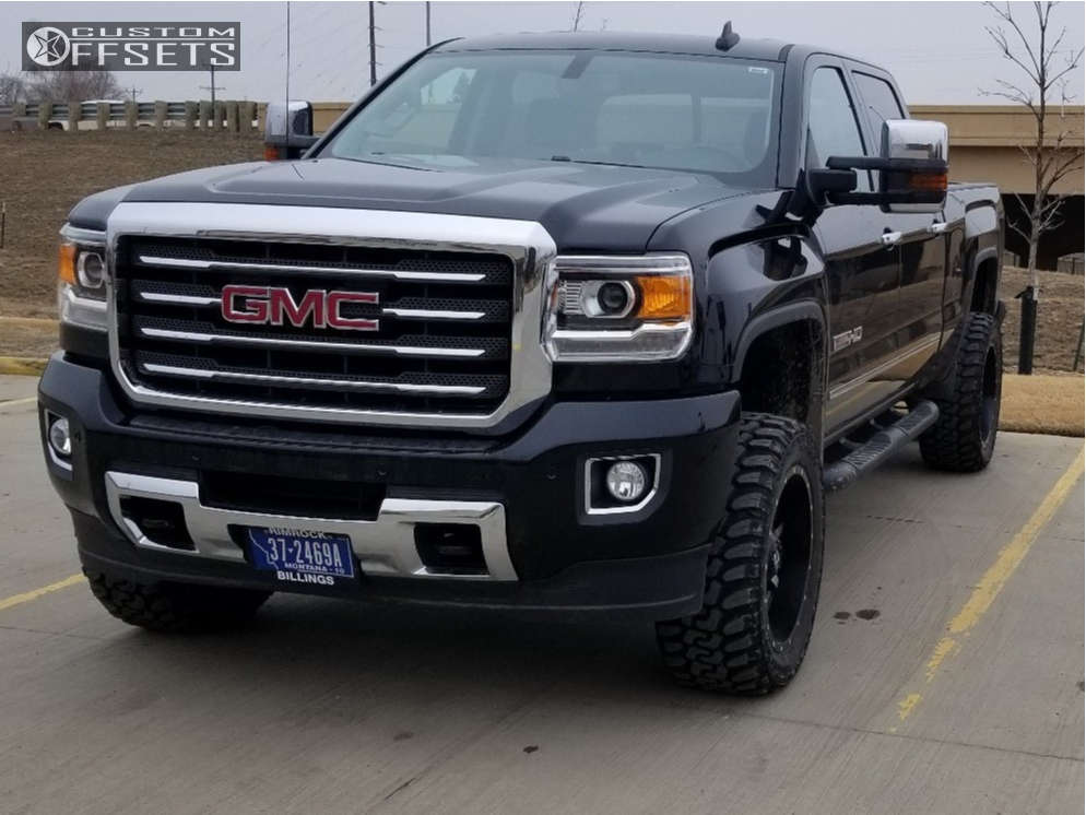 2017 GMC Sierra 2500 HD with 20x10 -12 Fuel 537 and 33/12.5R20 Patriot ...