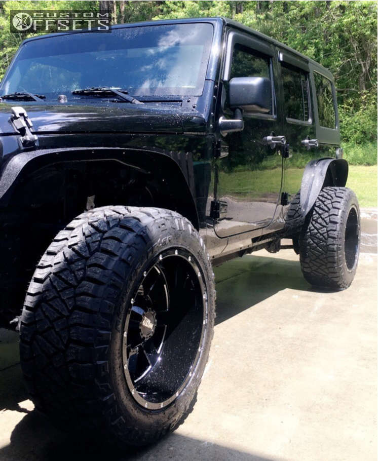 2016 Jeep Wrangler with 20x12 -44 Moto Metal Mo962 and 33/12.5R20 Nitto ...