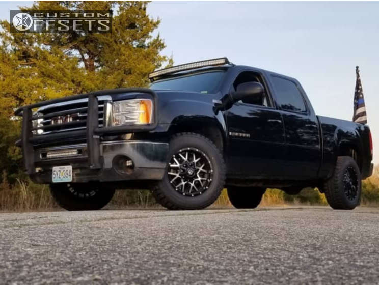 2009 GMC Sierra 1500 with 18x9 18 Dropstars 645MB and 33/12.5R18 ...