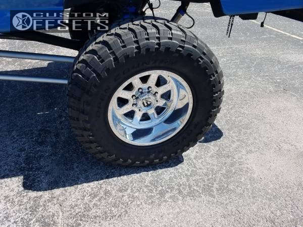 1997 Ford F-250 with 20x14 -76 Fuel Forged Ff09 and 40/15.5R20 Toyo ...