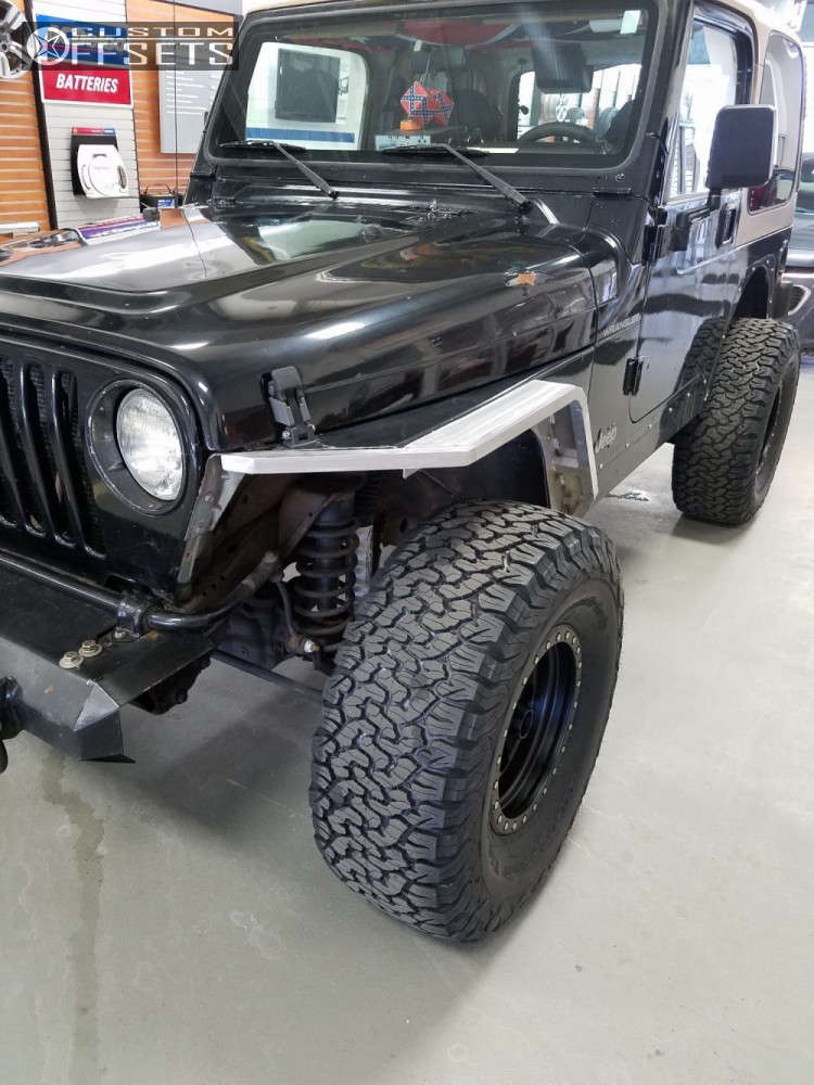 1997 Jeep Wrangler with 15x8 -24 Method Double Standard and 33/12.5R15 BFGoodrich All Terrain TA ...