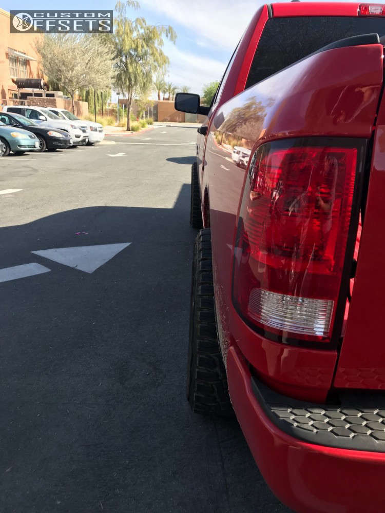 2017 Ram 1500 with 20x9 -12 Ballistic Jester and 295/55R20 Toyo Tires ...