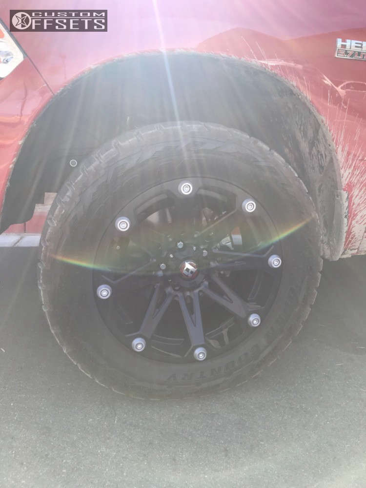 2017 Ram 1500 with 20x9 -12 Ballistic Jester and 295/55R20 Toyo Tires ...