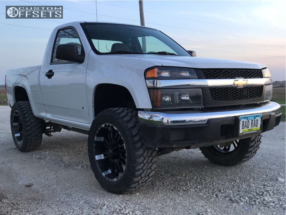 2007 Chevrolet Colorado with 20x9 0 Incubus Crusher and 33/12.5R20 Free ...