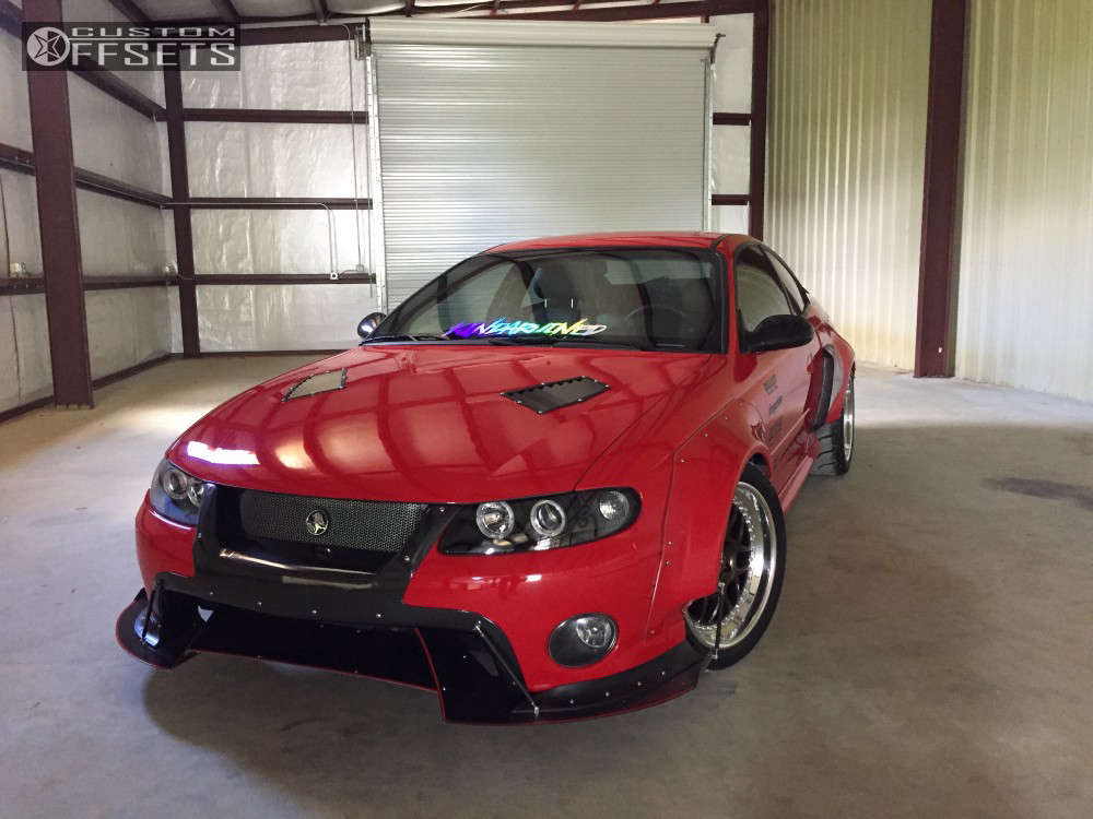 2004 Pontiac GTO with 18x9.5 13 Forgestar M14 and 275/35R18 Toyo Tires ...