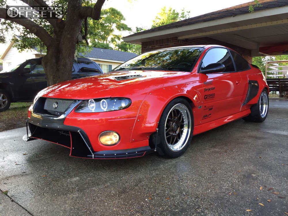 2004 Pontiac GTO with 18x9.5 13 Forgestar M14 and 275/35R18 Toyo Tires ...