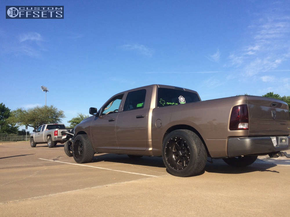 2010 Dodge Ram 1500 with 20x12 -44 Moto Metal Mo962 and 305/50R20 Nitto ...