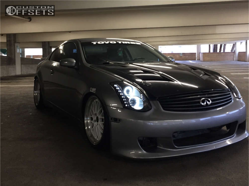2004 INFINITI G35 with 19x9.5 35 JNC JNC005 and 275/35R19 Lionhart Lh ...