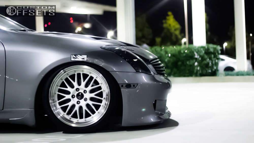 2004 INFINITI G35 with 19x9.5 35 JNC JNC005 and 275/35R19 Lionhart Lh ...