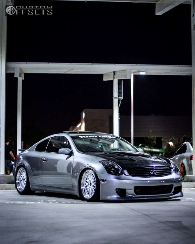2004 INFINITI G35 with 19x9.5 35 JNC JNC005 and 275/35R19 Lionhart Lh ...
