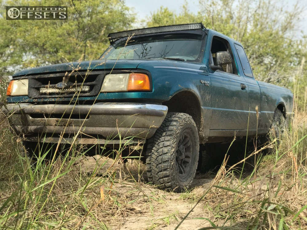 1996 Ford Ranger with 15x8 -19 American Racing Outlaw Ii and 33/12.5R15 ...