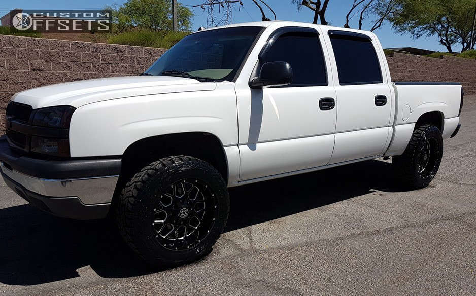 2005 Chevrolet Silverado 1500 Classic with 20x10 -19 Hardrock Gunner ...