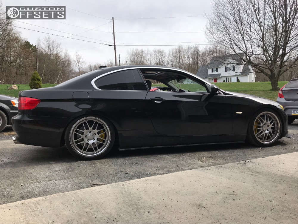 2008 BMW 335xi with 19x9.5 45 Concept One Rs-8 and 265/35R19 General ...