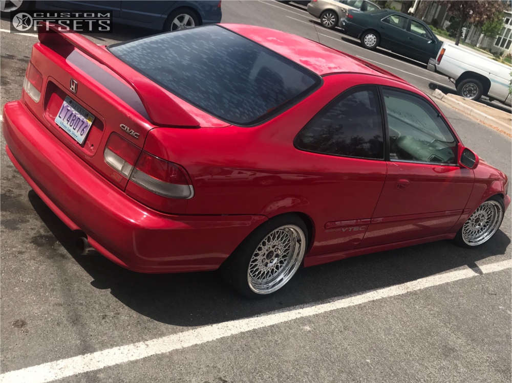 1999 Honda Civic with 16x8 20 JNC Jnc031 and 195/45R16 Toyo Tires ...