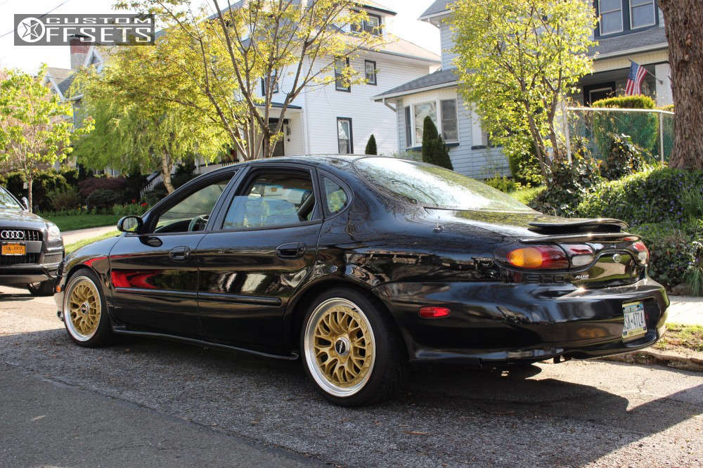 1998 Ford Taurus with 18x8.5 45 Rotiform Lsr and 225/40R18 Nitto Neo ...