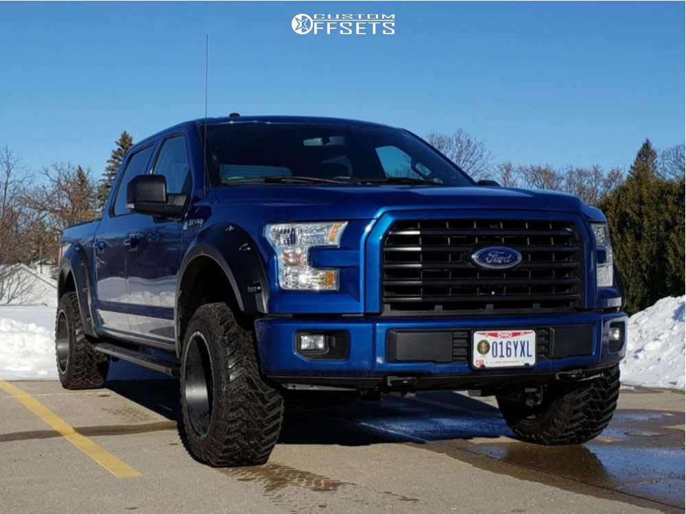 2017 Ford F-150 with 20x12 -44 Red Dirt Road 01 and 33/12.5R20 Atturo ...