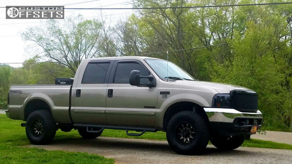 2002 Ford F-250 Super Duty with 16x8 0 Raceline Shift and 285/75R16 ...