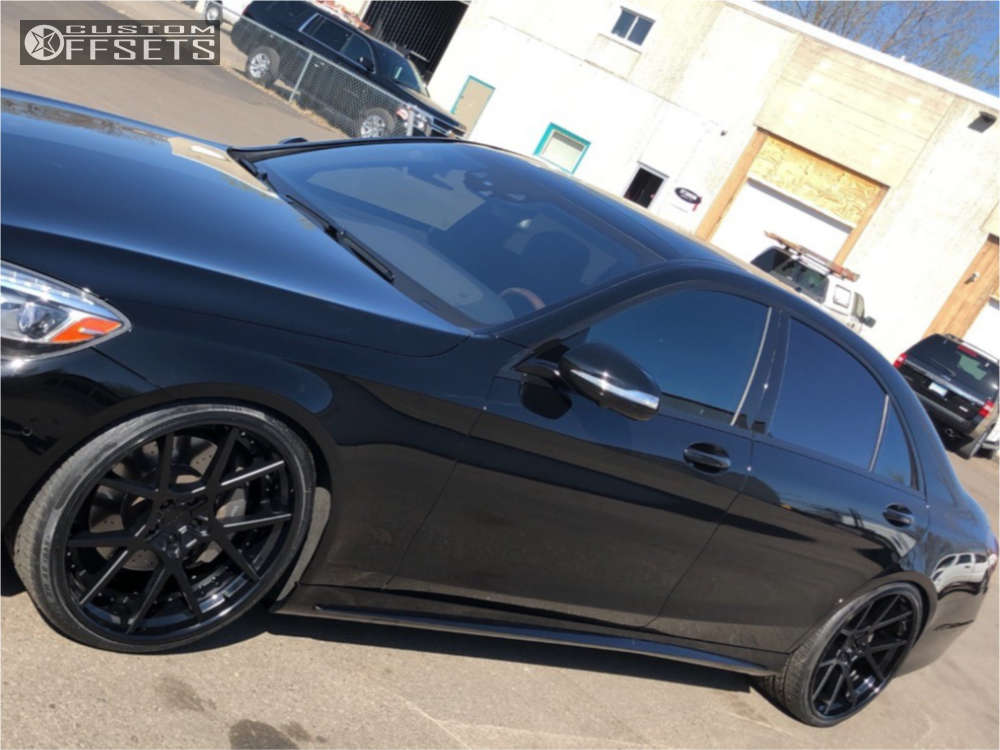 2016 Mercedes-Benz S550 with 22x9.5 28 Rotiform Kps and 255/30R22 ...