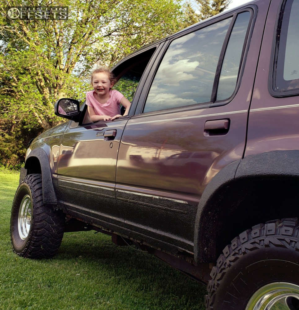 1997 Ford Explorer with 15x8 -27 Alloy Ion Style 171 and 33/12.5R15 ...
