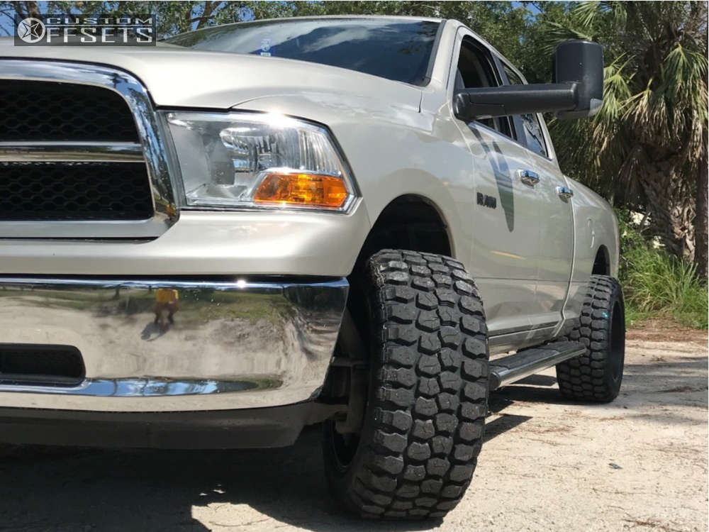 2010 Dodge Ram 1500 with 20x12 -44 Red Dirt Road Dirt and 33/12.5R20 ...
