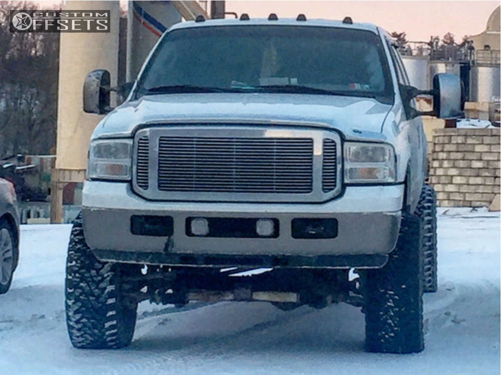 2006 Ford F-250 Super Duty with 22x10 -25 Greg Weld Ballistic and 35/12 ...