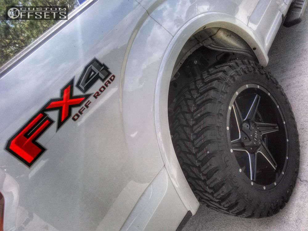 2015 Ford F-150 with 20x9 0 Tuff T11 and 33/12.5R20 Atturo Trail Blade ...